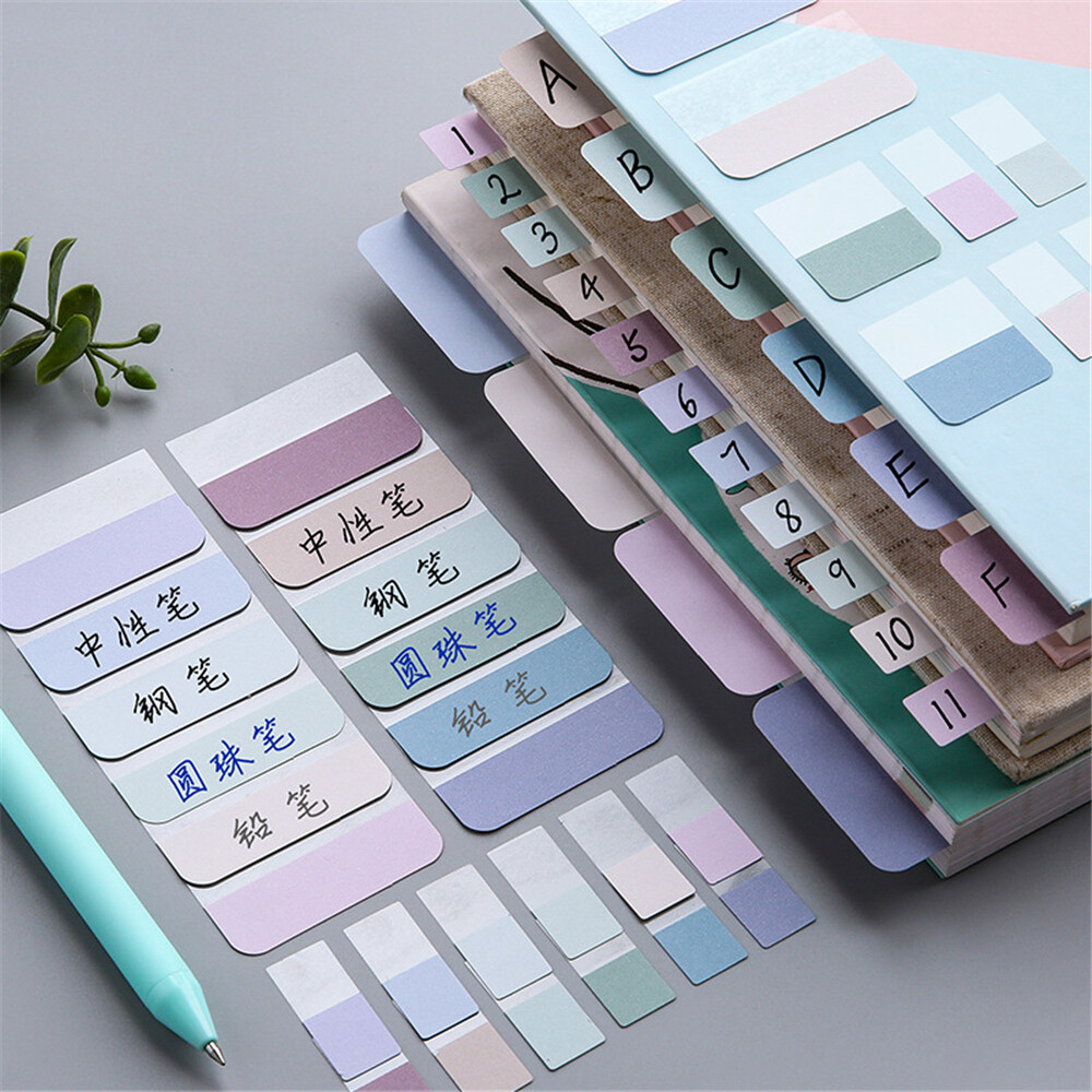 Pastel Colored Tabs 500-Piece Pastel Sticky Index Tabs - 2 Inch ...