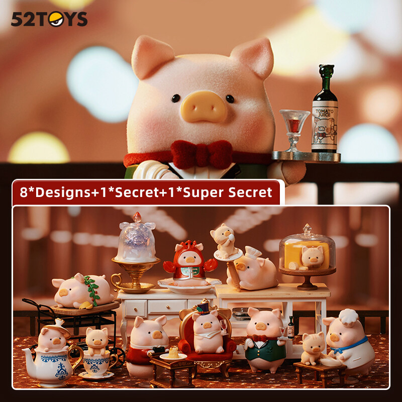 52TOYS LULU THE PIGGY Pigchelin Restaurant Series Blind Box Figure Toy