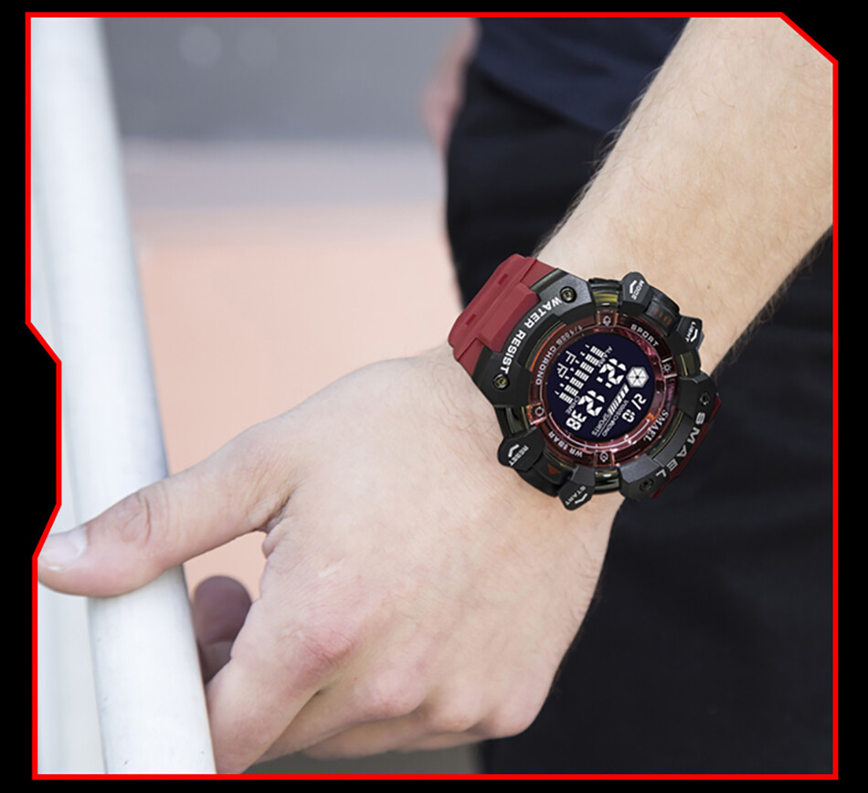 Smael Top Genome Army Original weibliche Hand Chrono Tpu zufällige ...