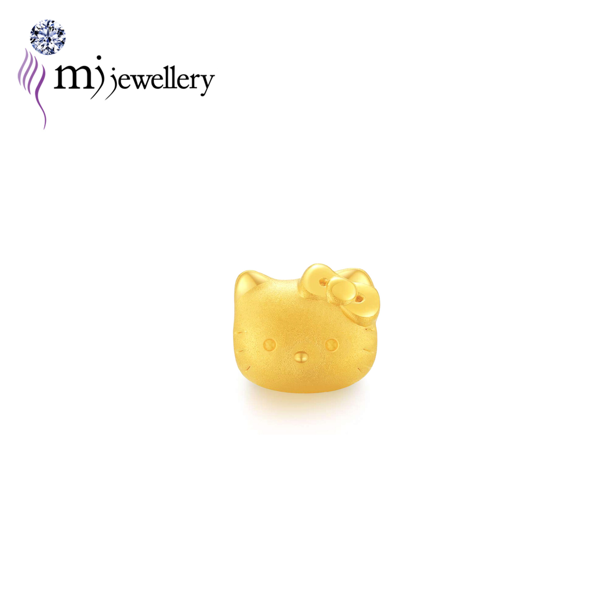 MJ Jewellery 3D 999.9 Pure Gold Hello Kitty Charm B614