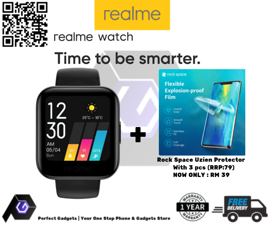 Realme Watch Price in Malaysia & Specs - RM229 | TechNave
