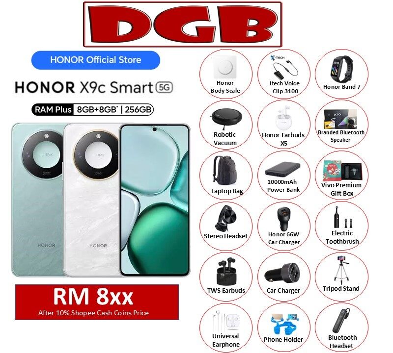 HONOR X9c Smart Price in Malaysia & Specs - RM849 | TechNave