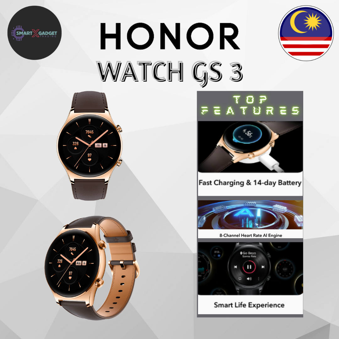 Honor Watch GS 3 Price in Malaysia & Specs - RM599 | TechNave