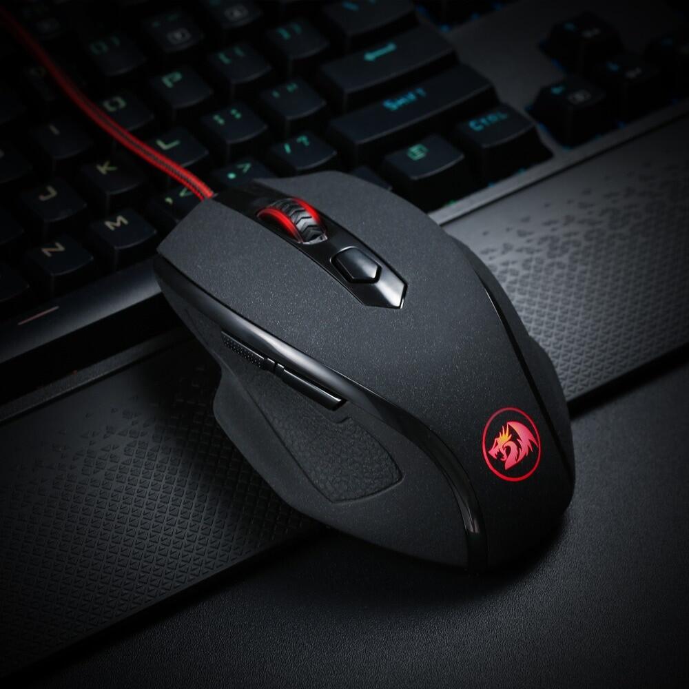 Buy Redragon M709-1 TIGER 2 Gaming Mouse 10,000 DPI Red LED Wired Optical at Best Price in ...