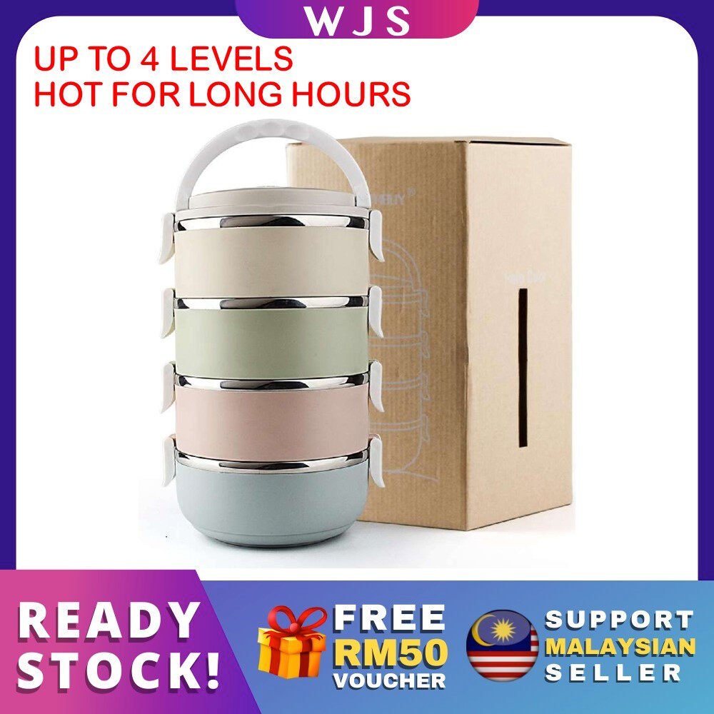 Buy 4 Compartment Lunch Box online | Lazada.com.my