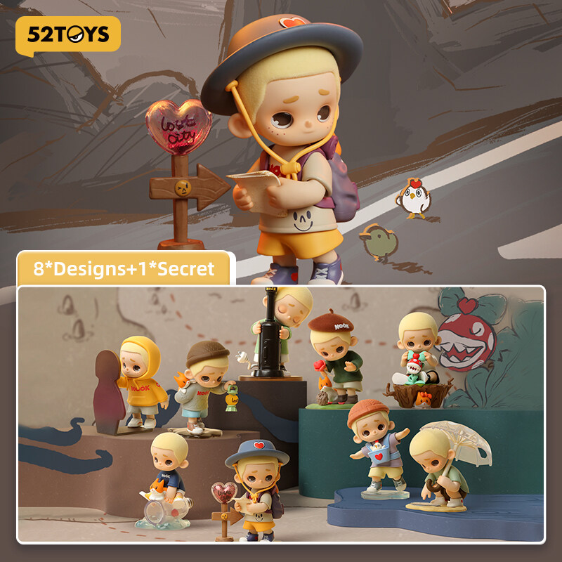 【Available on October 25th 8:30】52TOYS Nook Quest for the Heart Series Blind Box Figure Toy