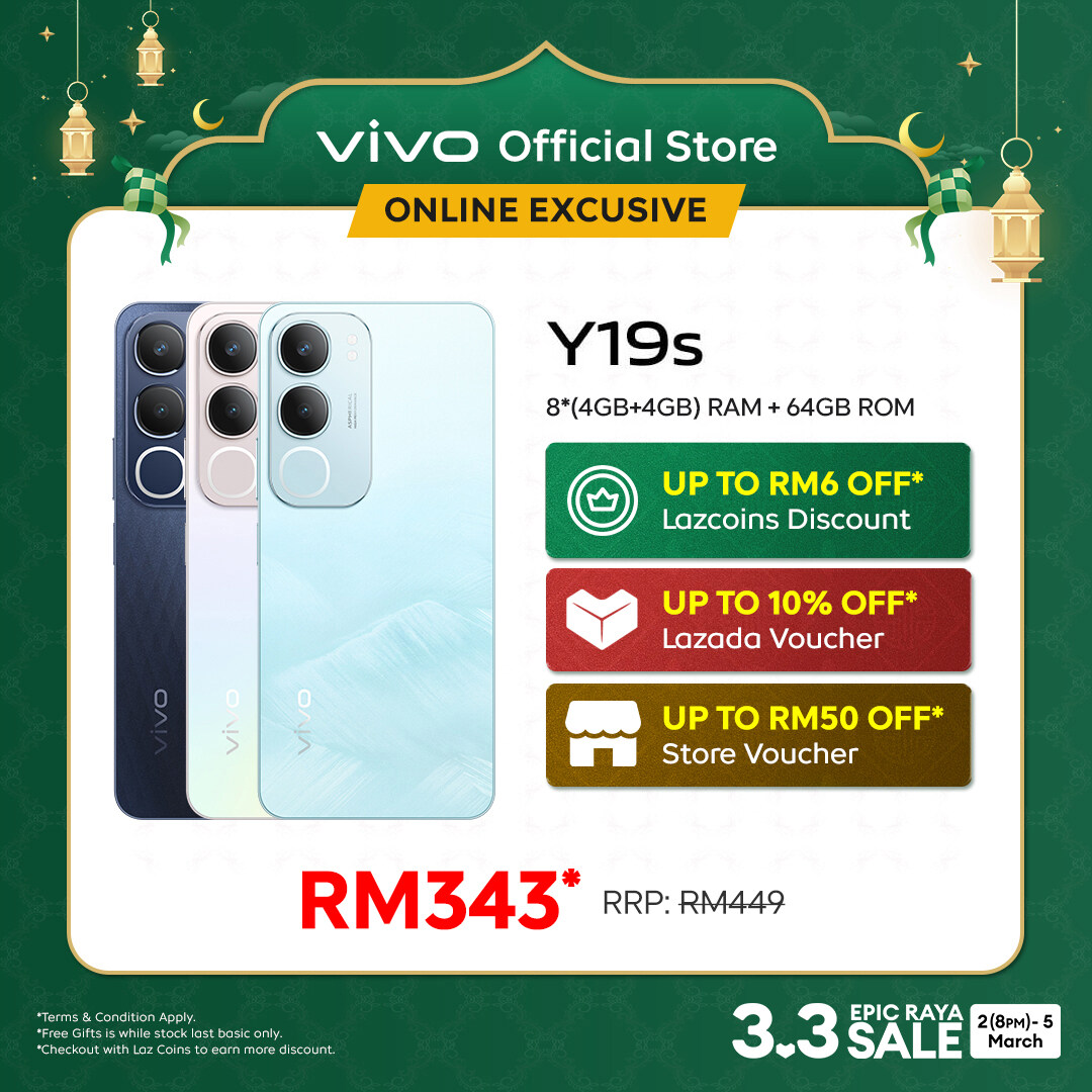 vivo Y19s Price in Malaysia & Specs - RM428 | TechNave