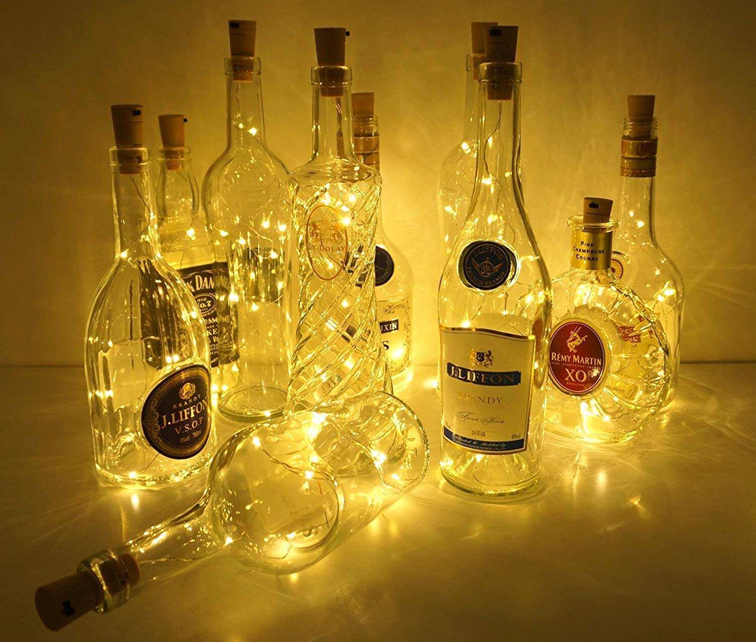 Buy Warm White Warm White Copper Fairy light bottle cap led, For