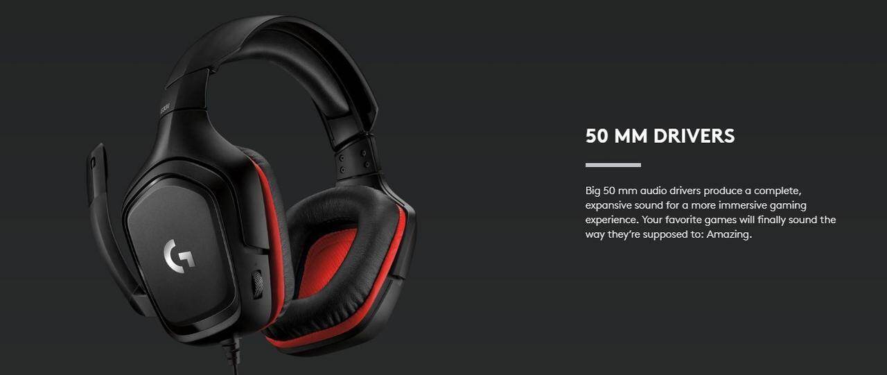 Buy Logitech G331 Gaming Headset with Flip-to-Mute Mic for Playstation ...