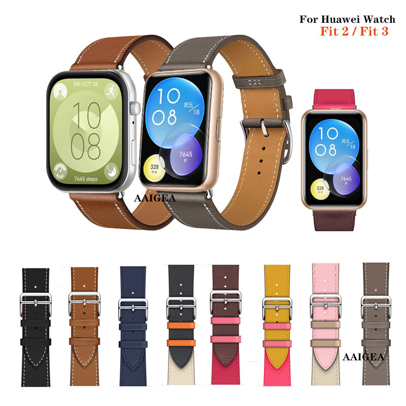 Shop Huawei Watch Fit Leather Strap online | Lazada.com.ph