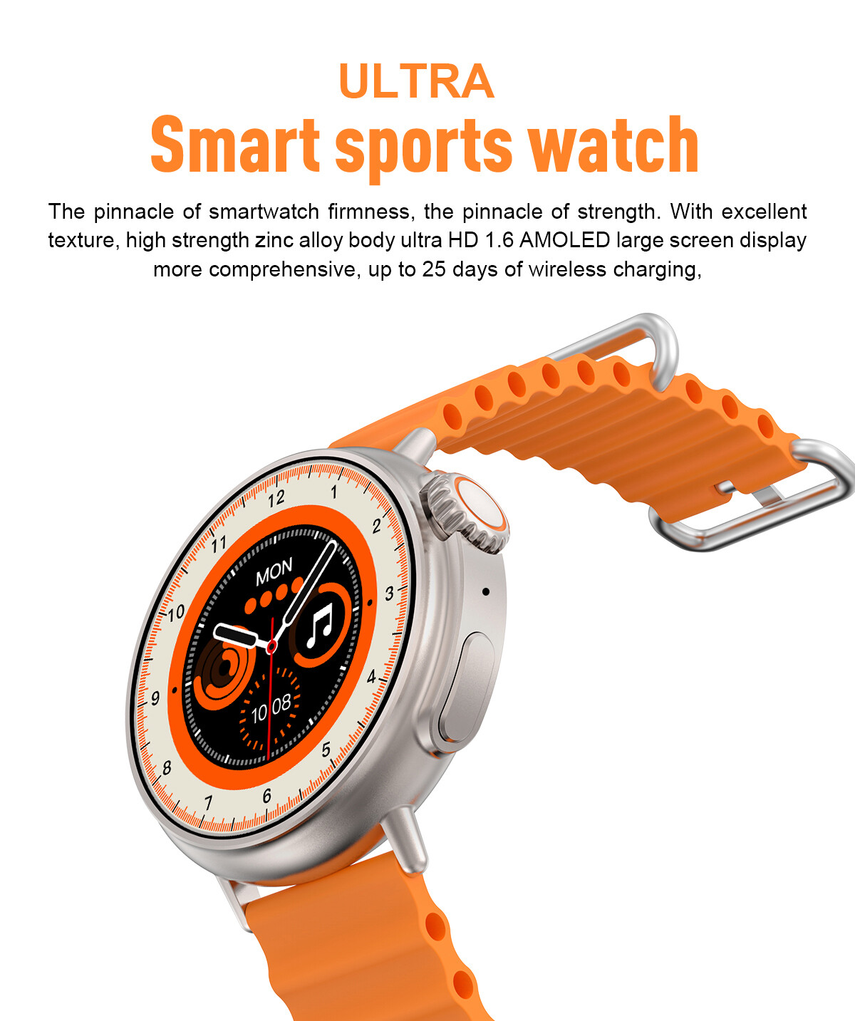 2023 Round Screen K9 Ultra Pro Smart Watch Screen Bluetooth