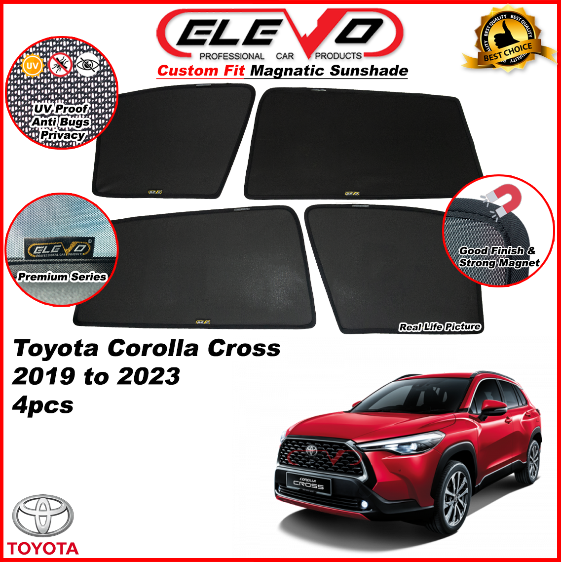 Buy Toyota Corolla Cross Body Kit online | Lazada.com.my