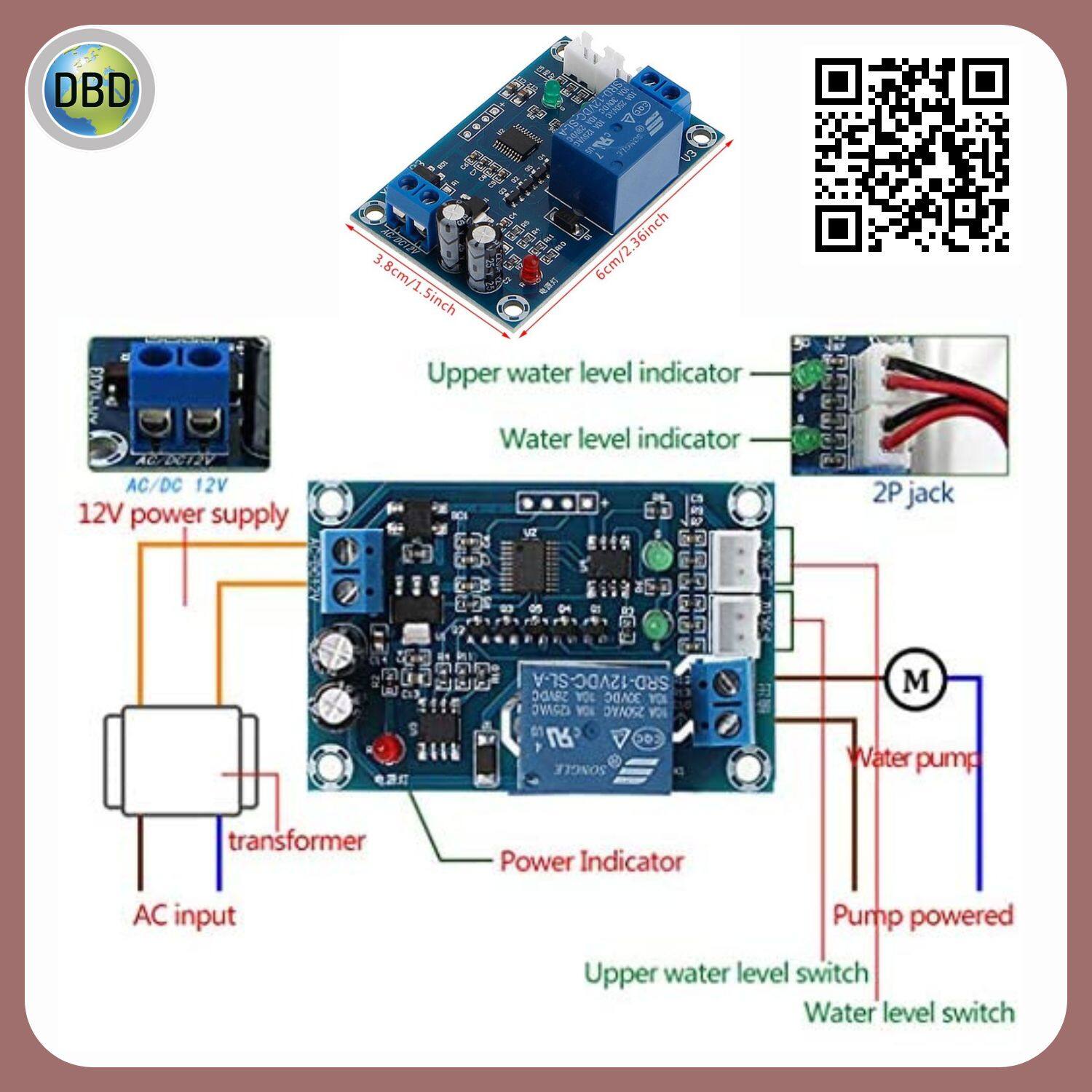 Automatic Water Level Controller Set