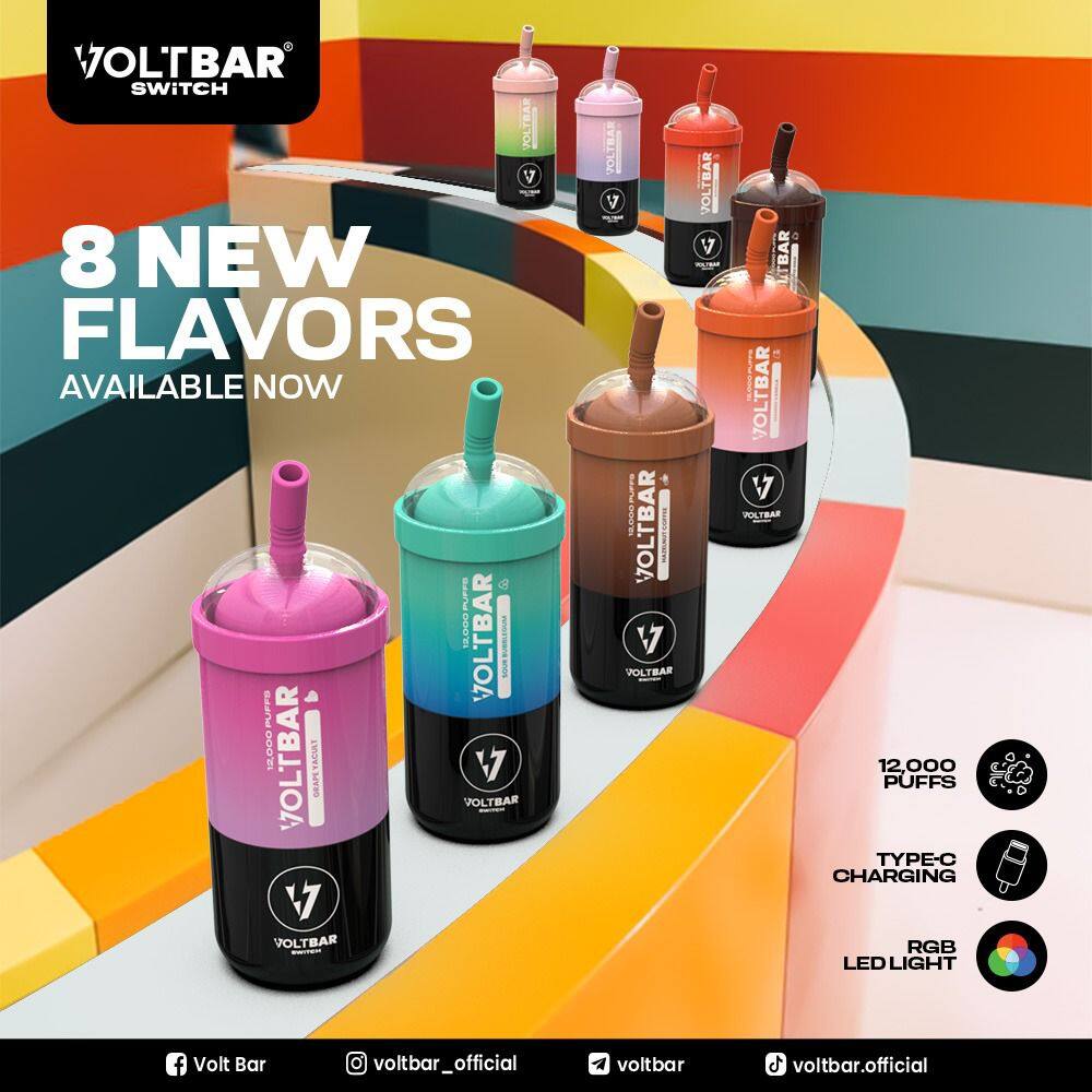Shop Voltbar 12000 Puffs Battery online - May 2024 | Lazada.com.my