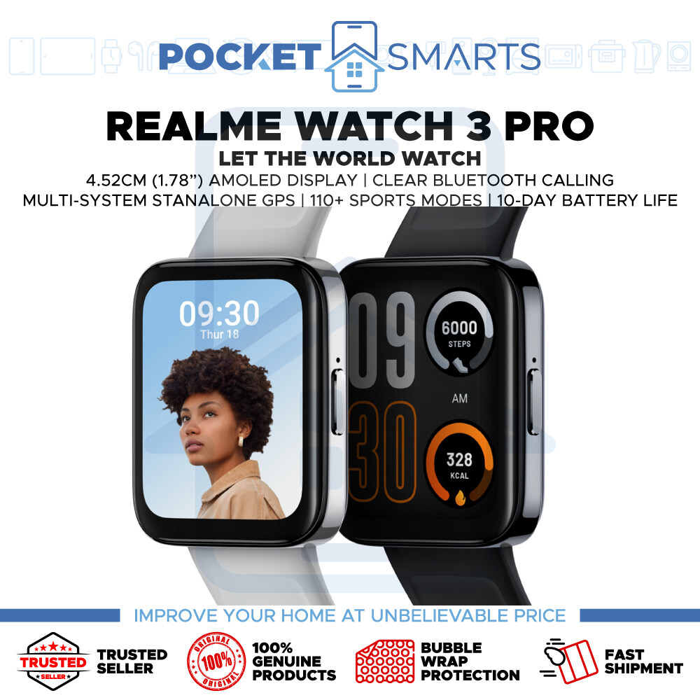 realme Watch 3 Pro Price in Malaysia & Specs - RM329 | TechNave