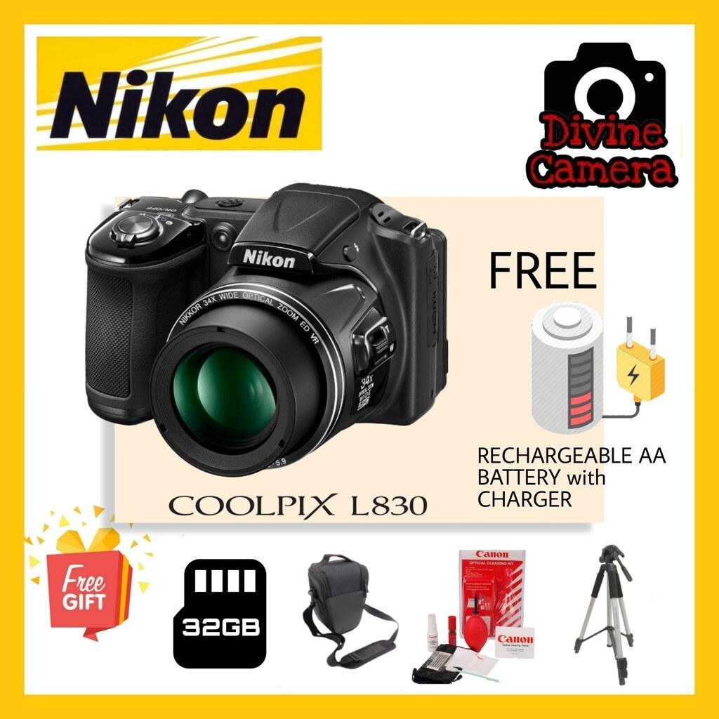 Nikon Coolpix L830 Price in Malaysia & Specs - RM803 | TechNave