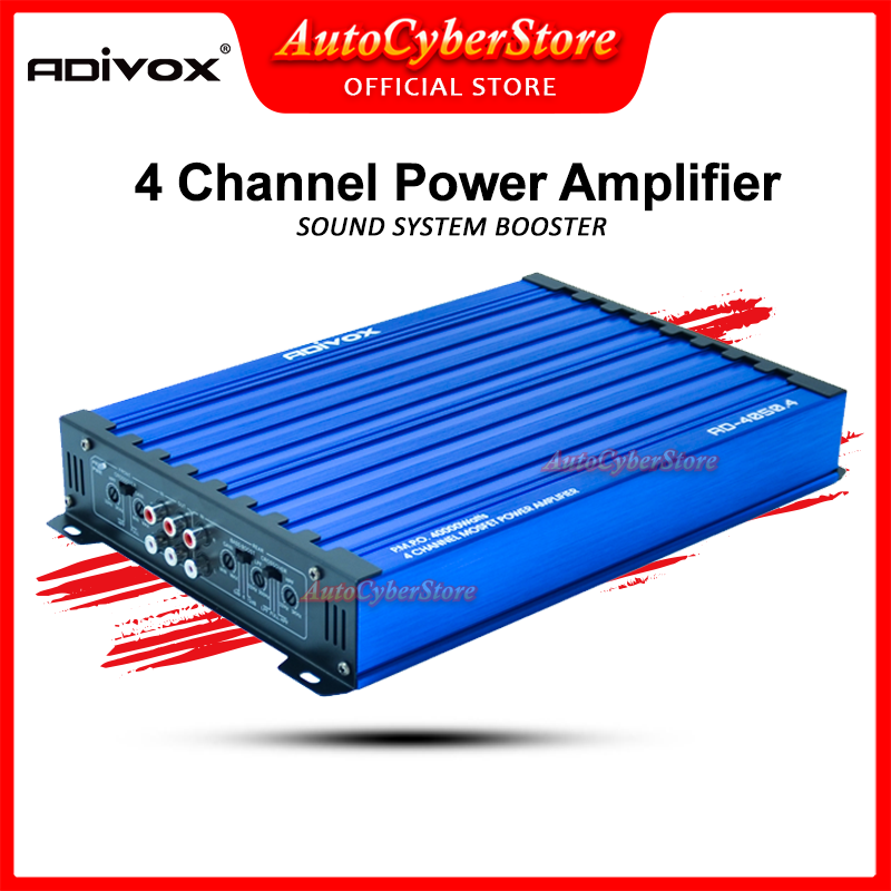Buy 4 Channel Power Amplifier online | Lazada.com.my