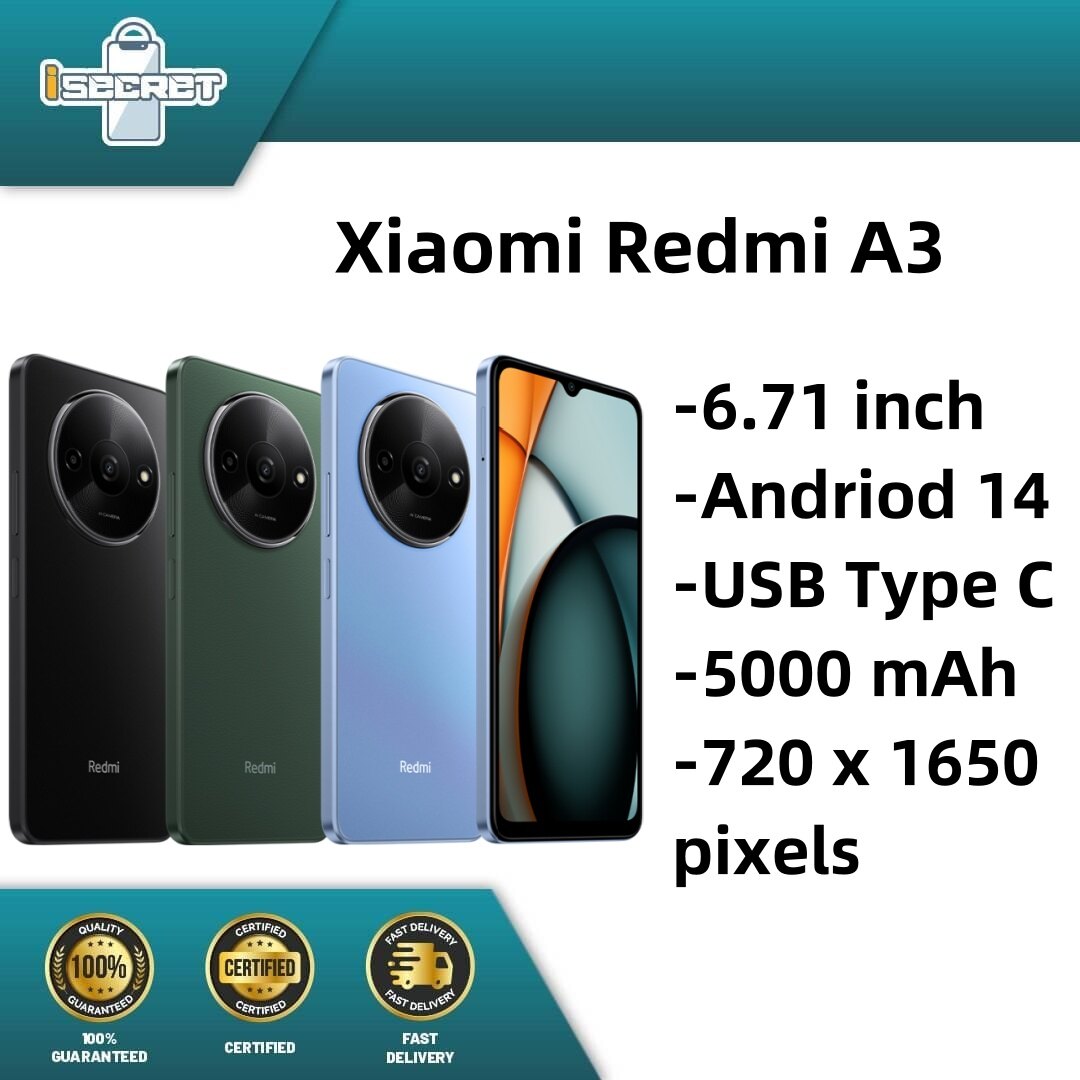 Redmi A3 Price in Malaysia & Specs - RM279 | TechNave