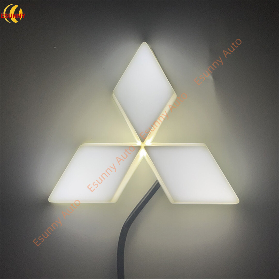LED Lights For Mitsubishi Galant 3D Car Styling LED Rear Emblem Light ...