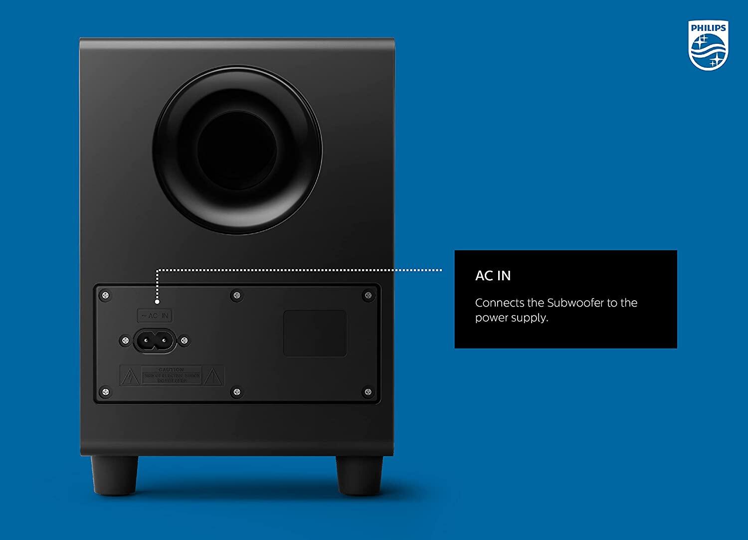 Philips TAB5305/98 Soundbar Speaker with Wireless Subwoofer Price in ...