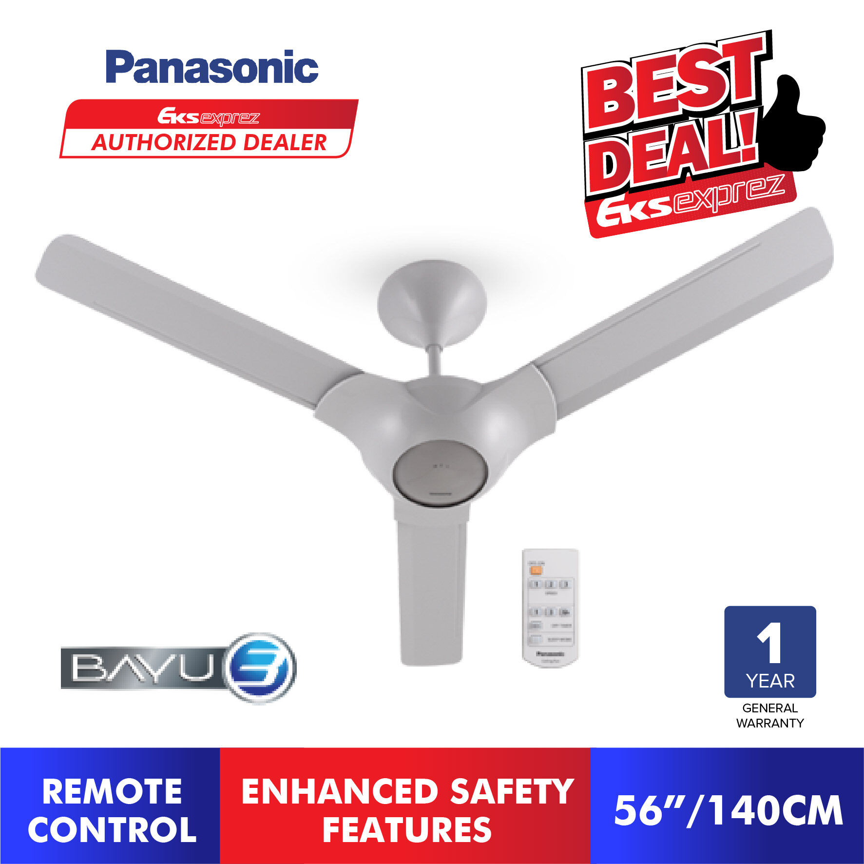 Shop Latest Panasonic Dc Fan Ceiling online | Lazada.com.my