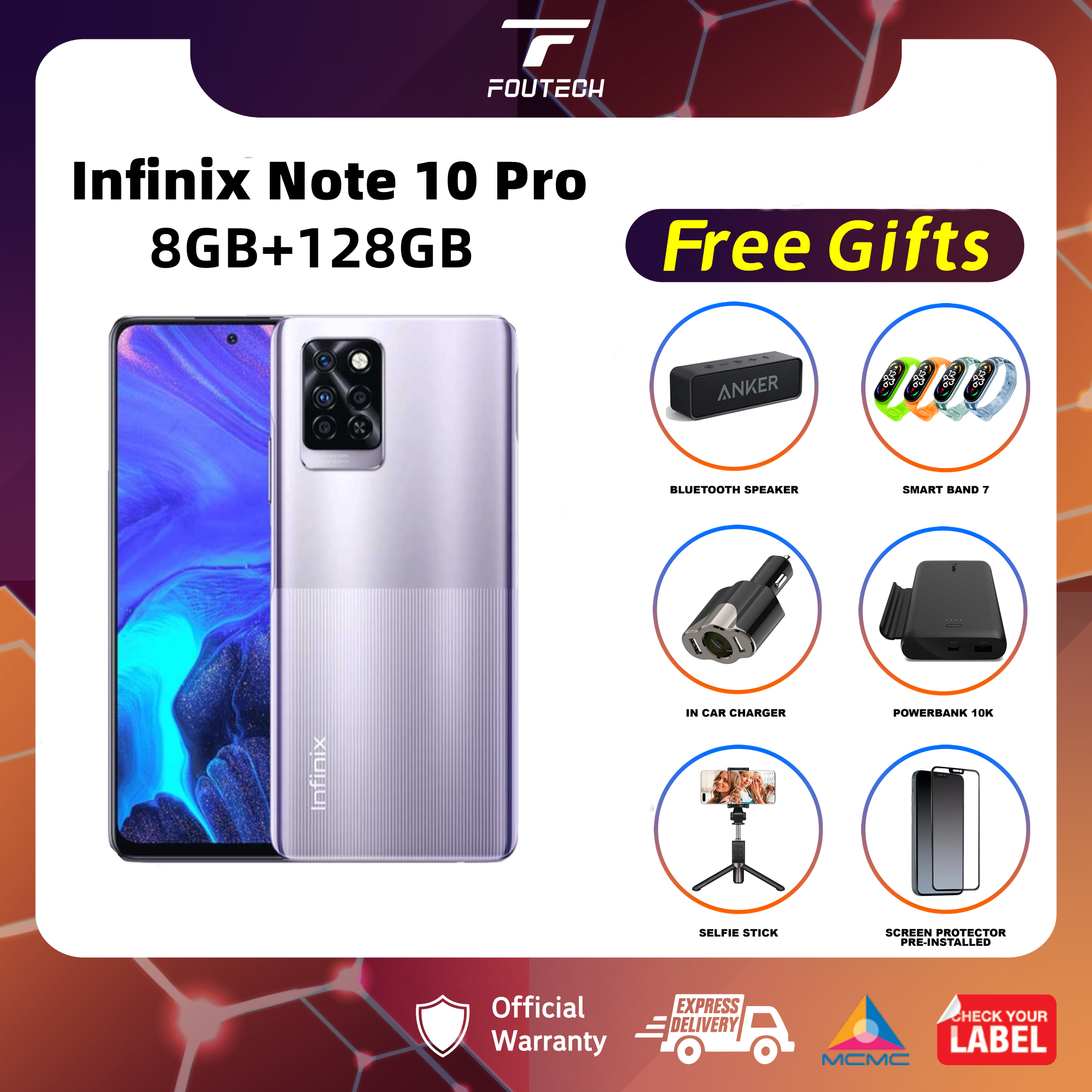 Spesifikasi dan harga Infinix Note 10 Pro di Malaysia - TechNave BM