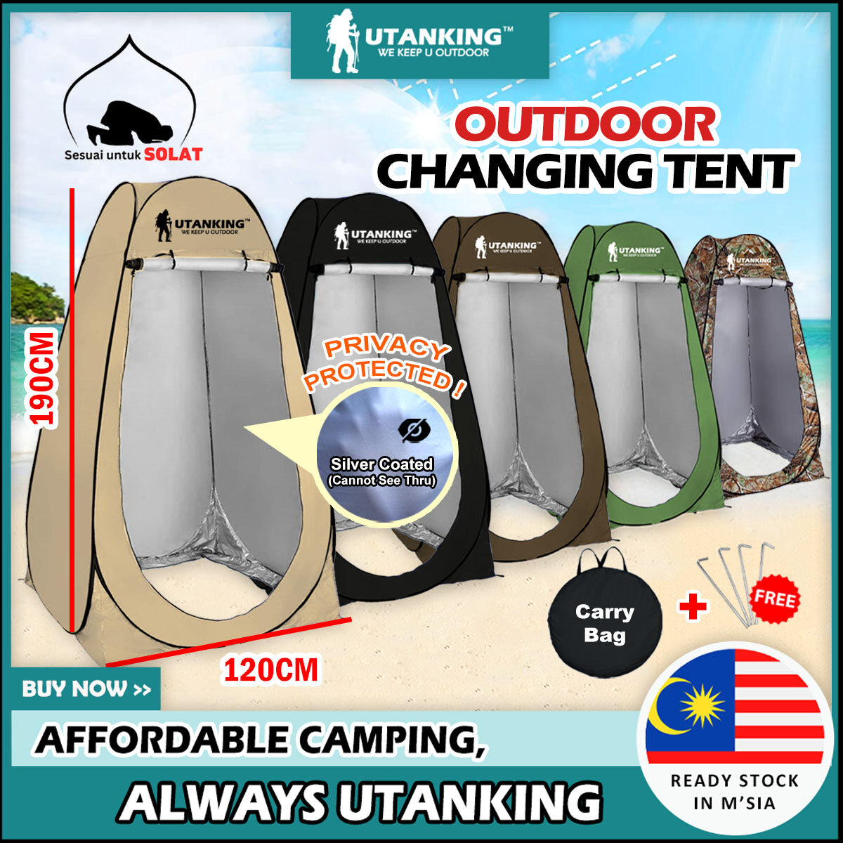 Buy Desert Fox Tent online | Lazada.com.my