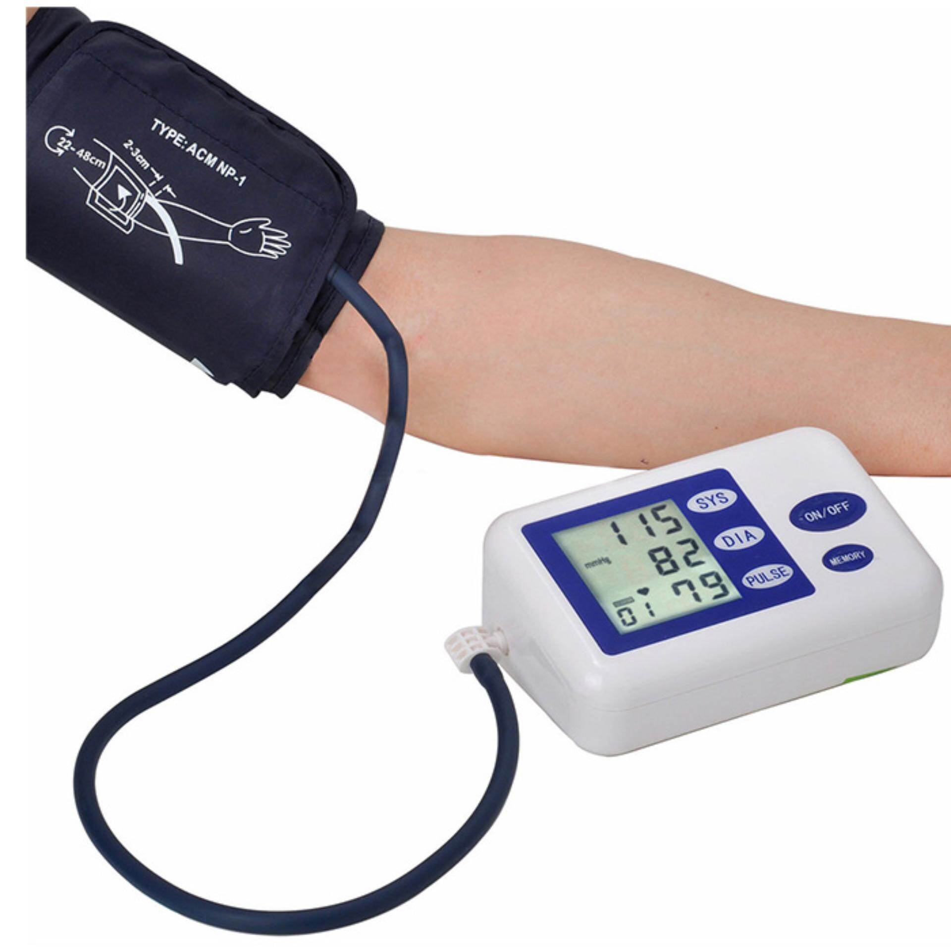 Sphygmomanometer On Arm