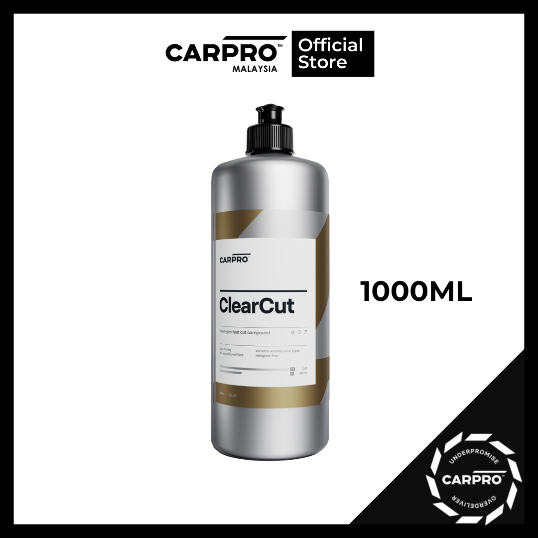 CARPRO ClearCut (1L) - Rapid Cutting Polish Compound with Low-Dusting ...