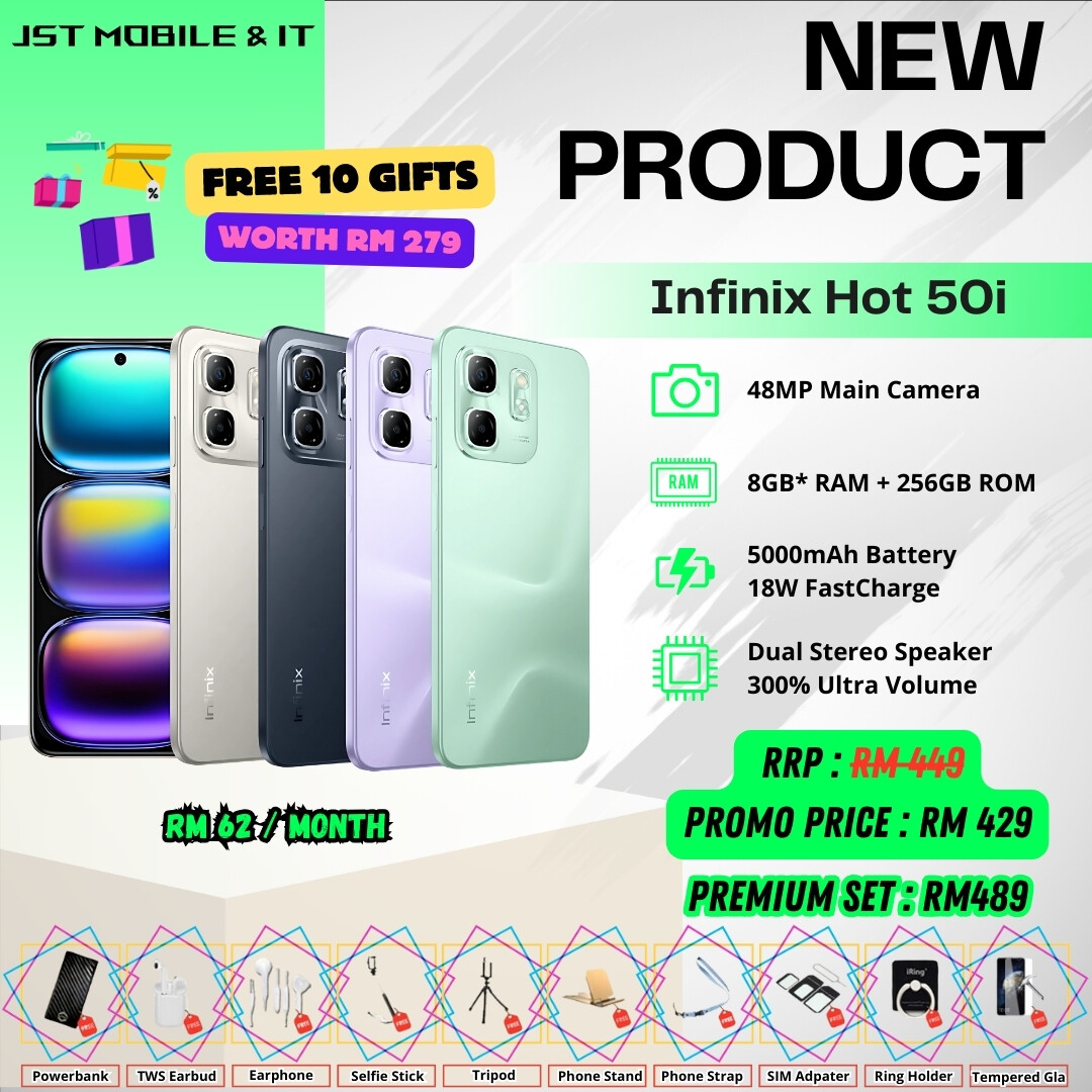 Infinix HOT 50i Price in Malaysia & Specs - RM349 | TechNave