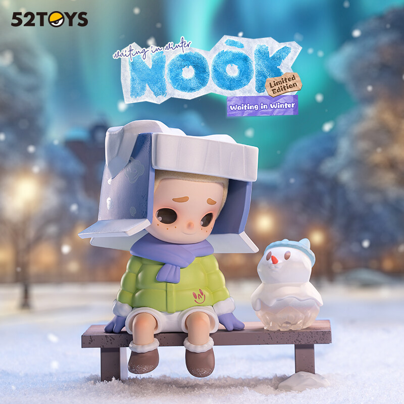 【Restock on September 8th 20:00】52TOYS NOOK Limited Edition-Waiting in Winter Figure Toy