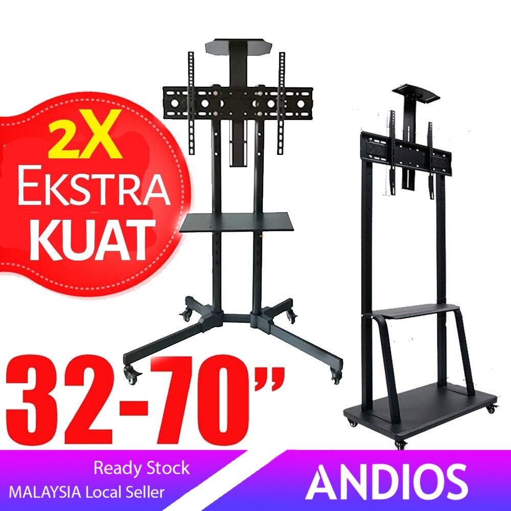 Buy Tv Stand Mobile Cart online | Lazada.com.my