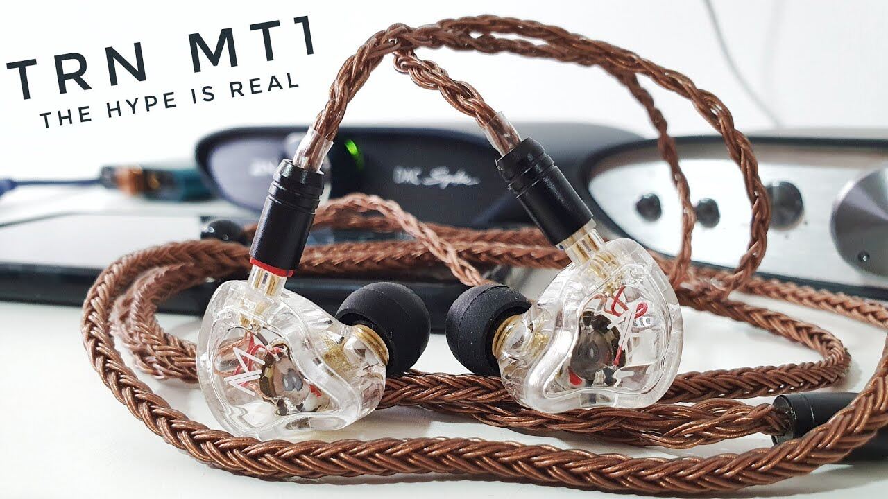 TRN MT1 Dual Magnet Dynamic Driver In-Ear Monitor Earphone - 10Mm