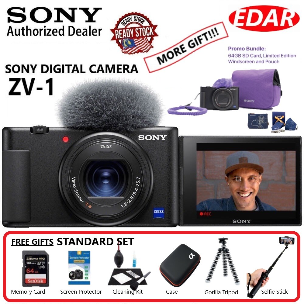 Sony ZV-1 Price in Malaysia & Specs - RM1687 | TechNave