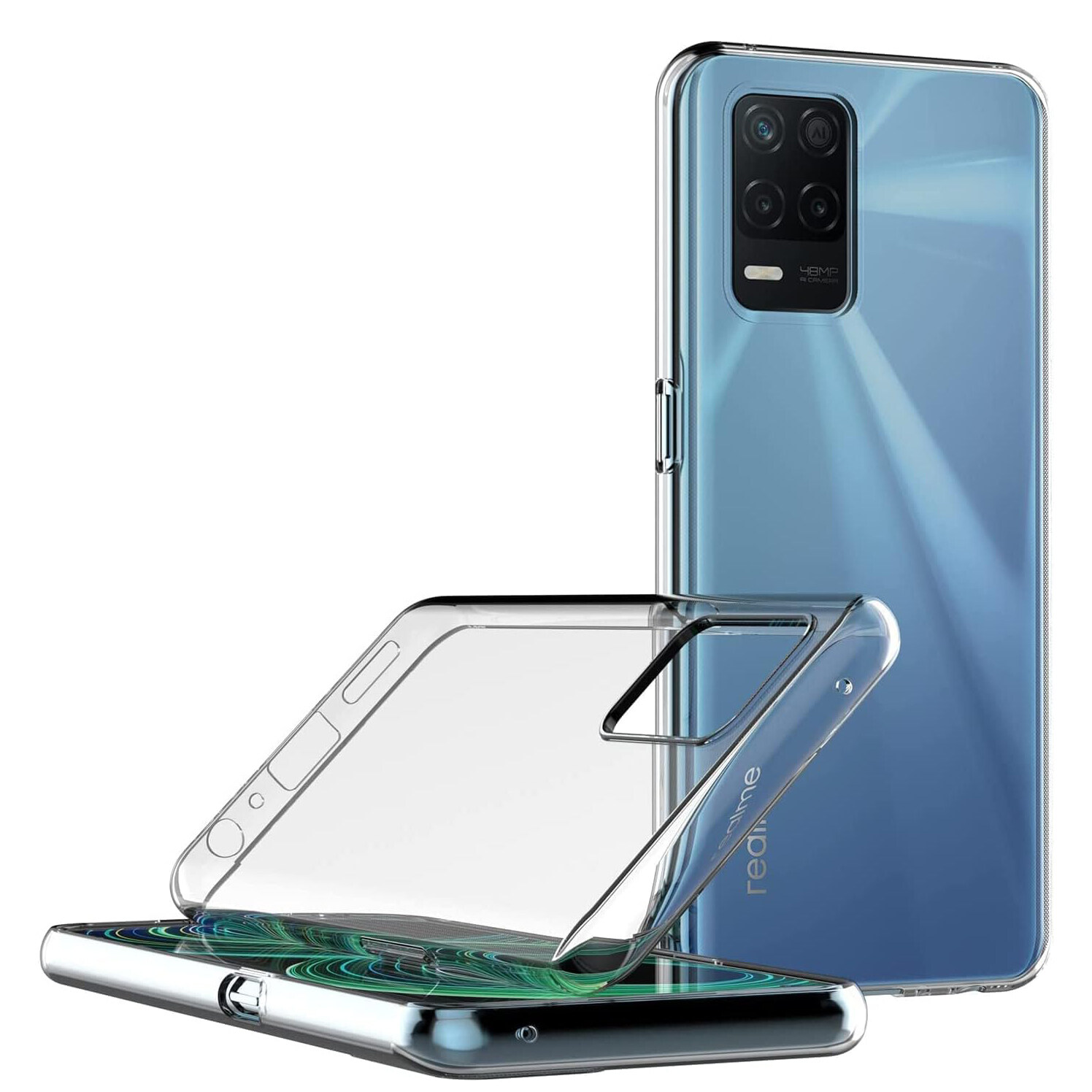 Generic Realme 8 4G/Realme 8 Pro Case,Ultra Thin Transparent Flexible ...