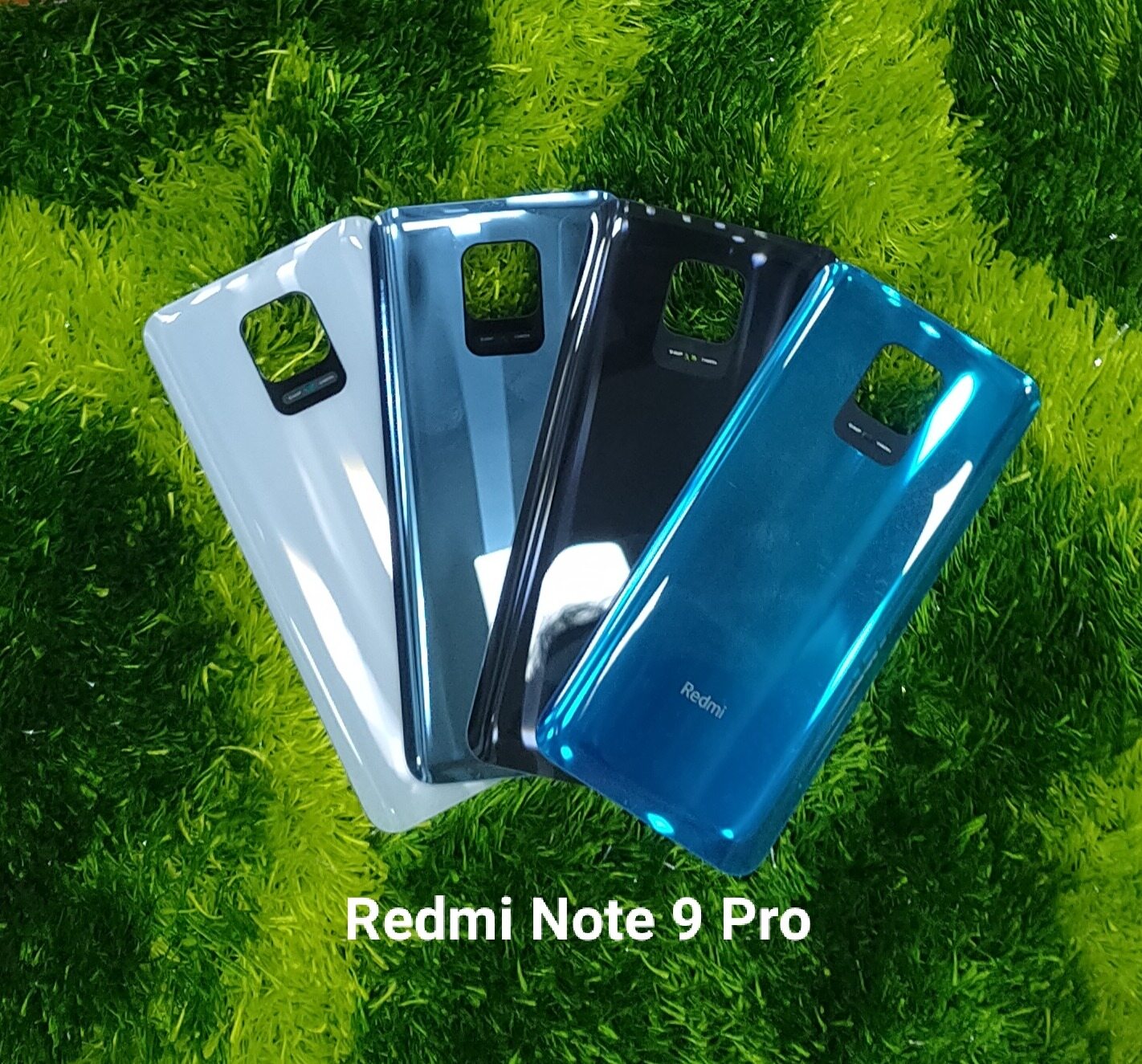 Backshell for Redmi Note 9 Pro Replacement Back Battery Cover For ...