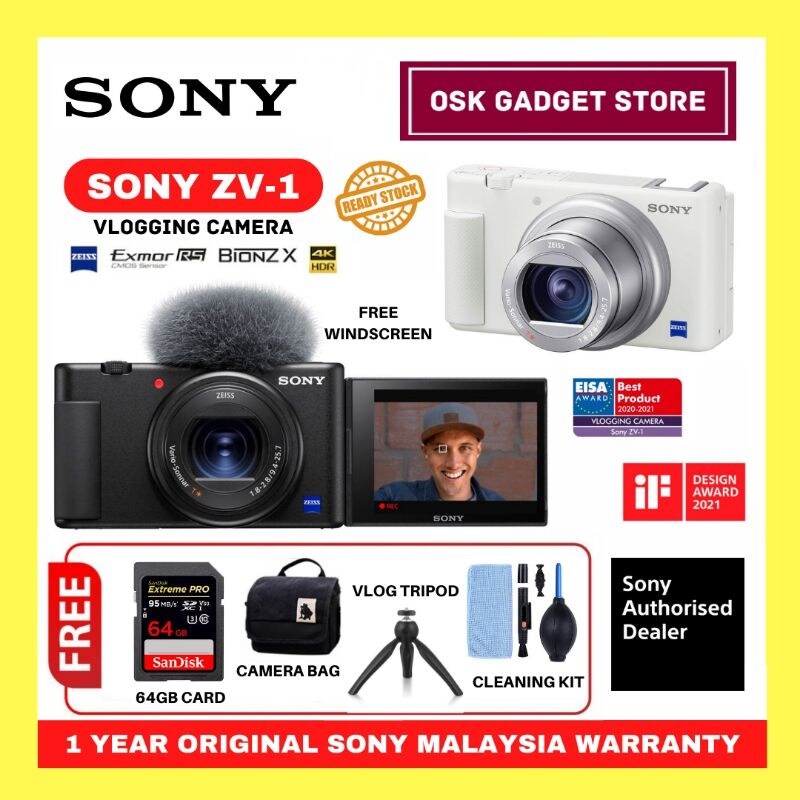 Sony ZV-1 Price in Malaysia & Specs - RM1687 | TechNave