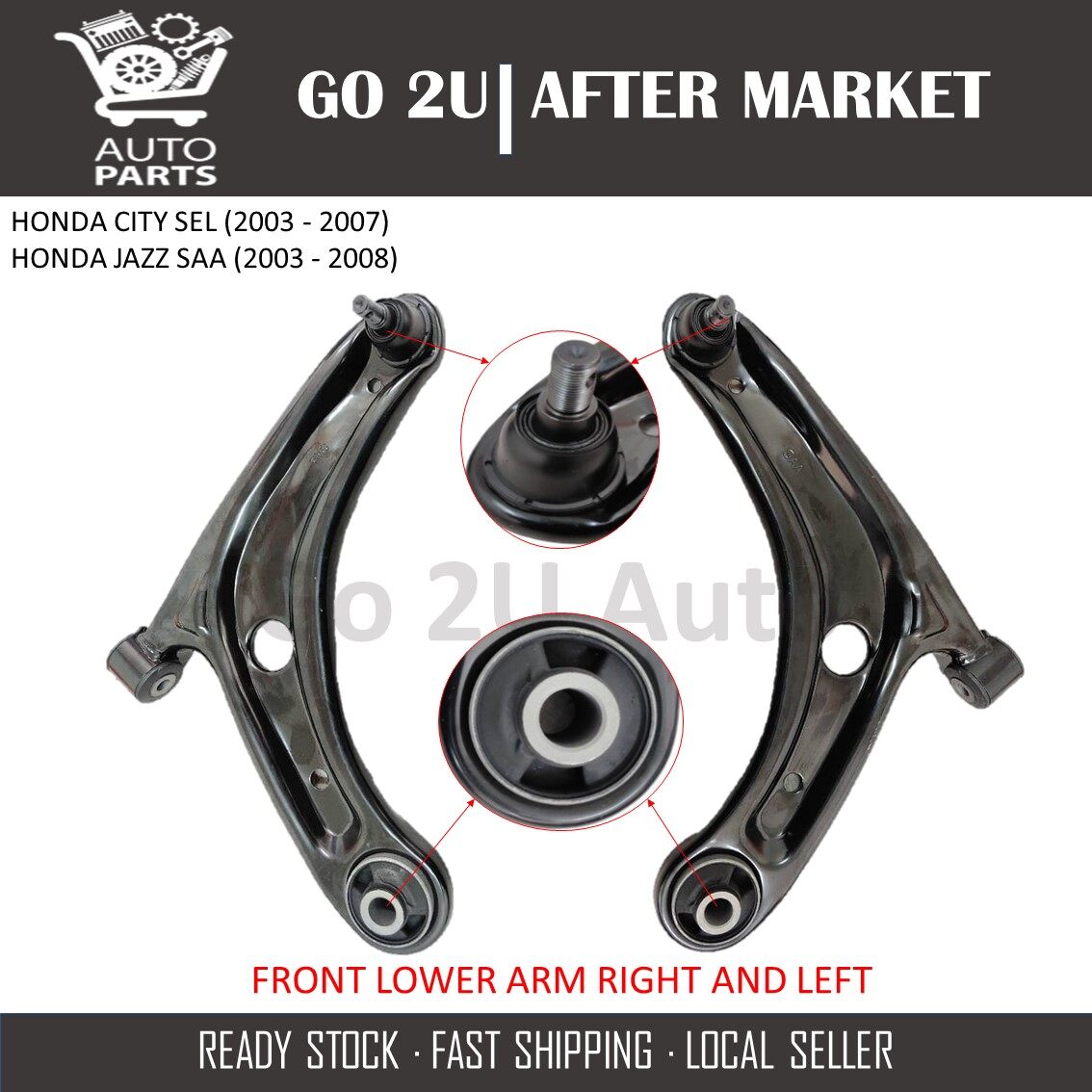 Buy Honda Jazz Lower Arm online | Lazada.com.my