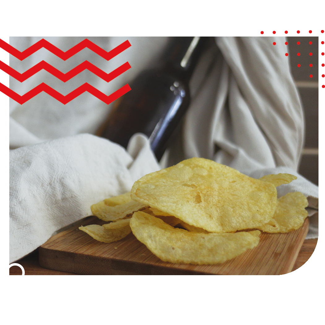 Tosfrit Aperitivos Caja de Patatas Fritas Estilo Casero de Corte Liso Al Punto de Sal ...