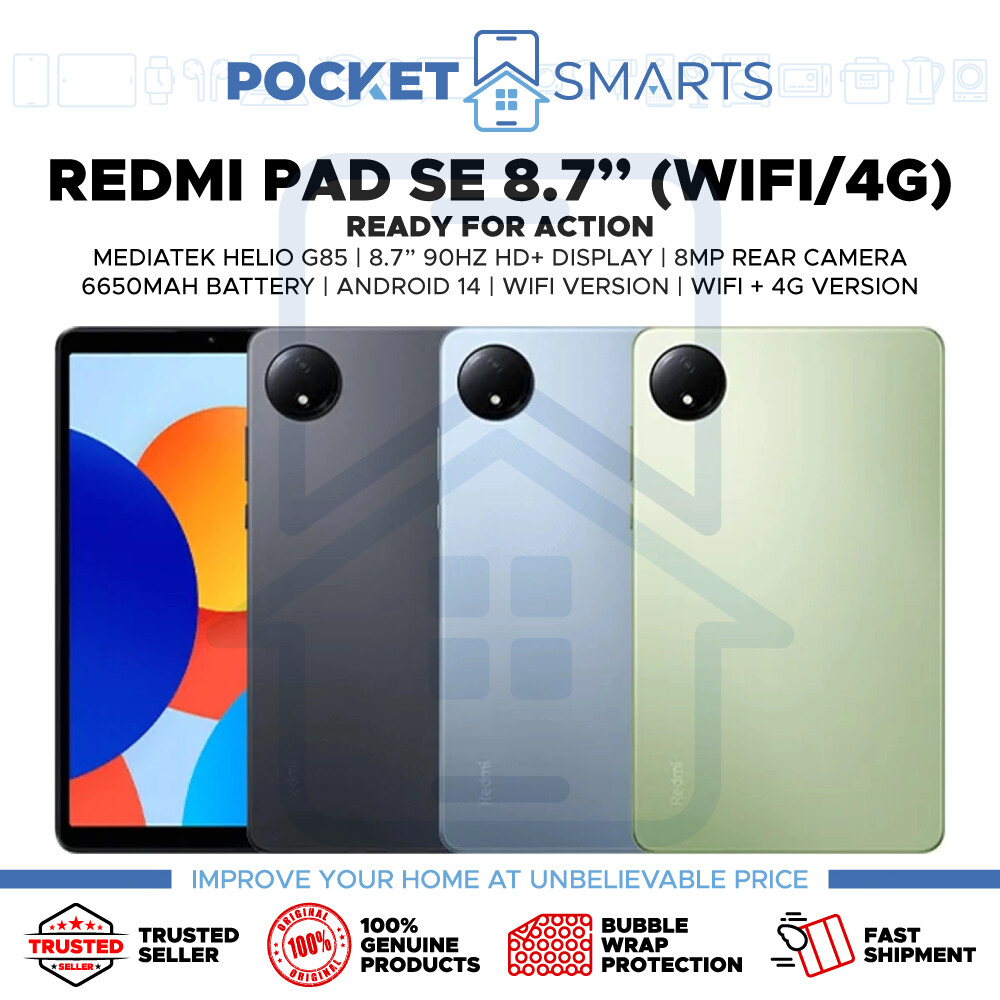 Redmi Pad SE Price in Malaysia & Specs - RM499 | TechNave
