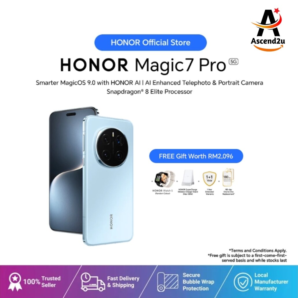 Honor Magic 7 Pro Price in Malaysia & Specs - RM4599 | TechNave