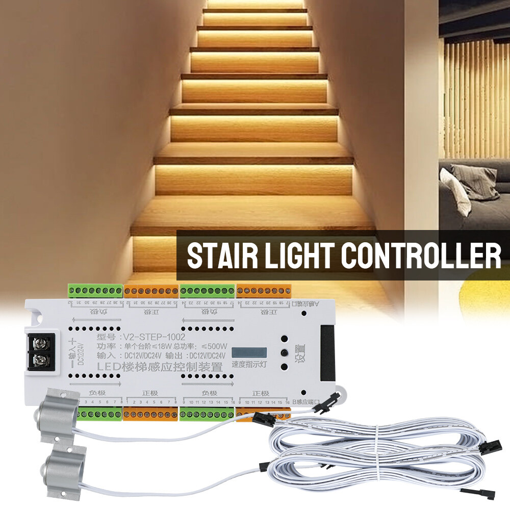 Automatic Stair Lights Led Strips By Ariatronics | Shelly Lighting