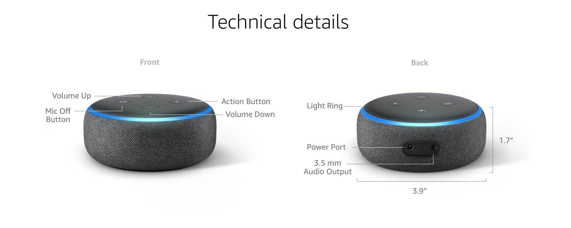 Amazon Echo Dot 3rd Generation Smart Speaker Charcoal Price In Pakistan Amazon Echo Dot 3rd Generation Smart Speaker Charcoal Price In Pakistan