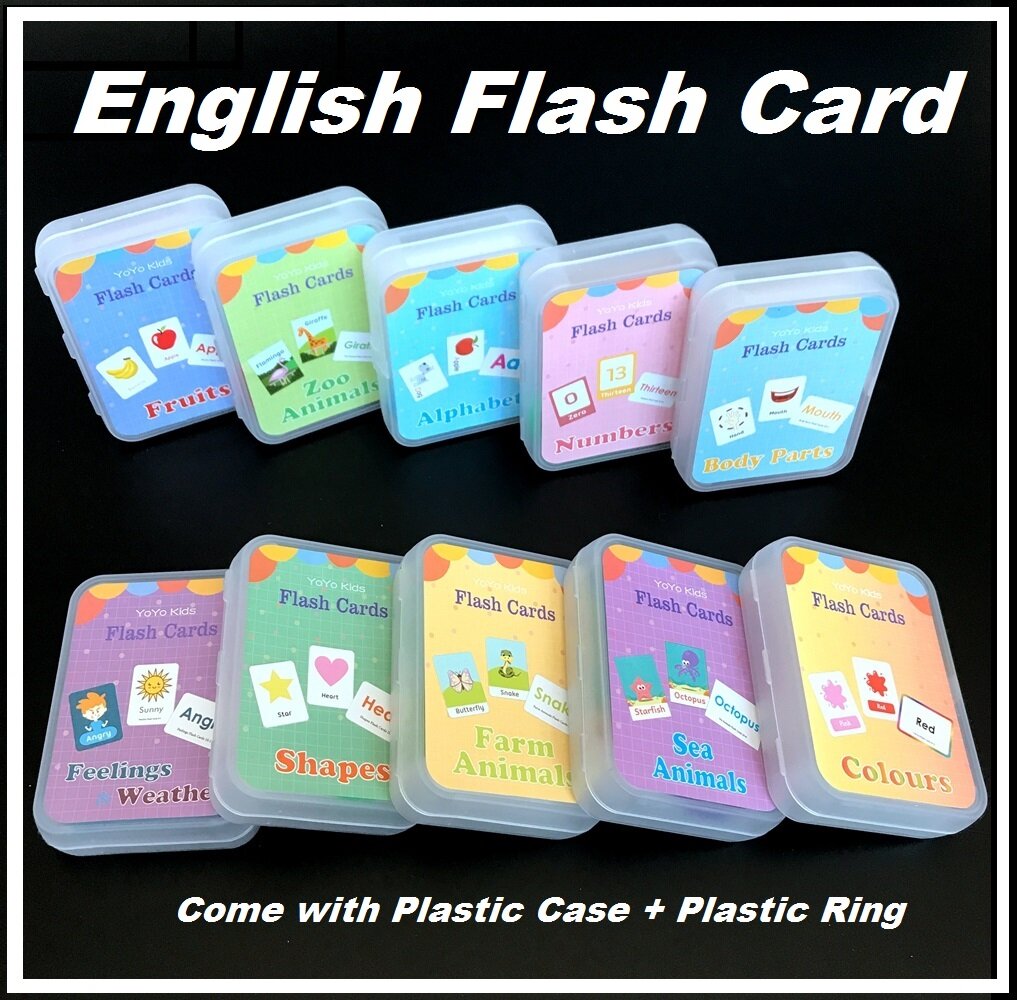 Shop Flash Cards Dual Language online - May 2024 | Lazada.com.my