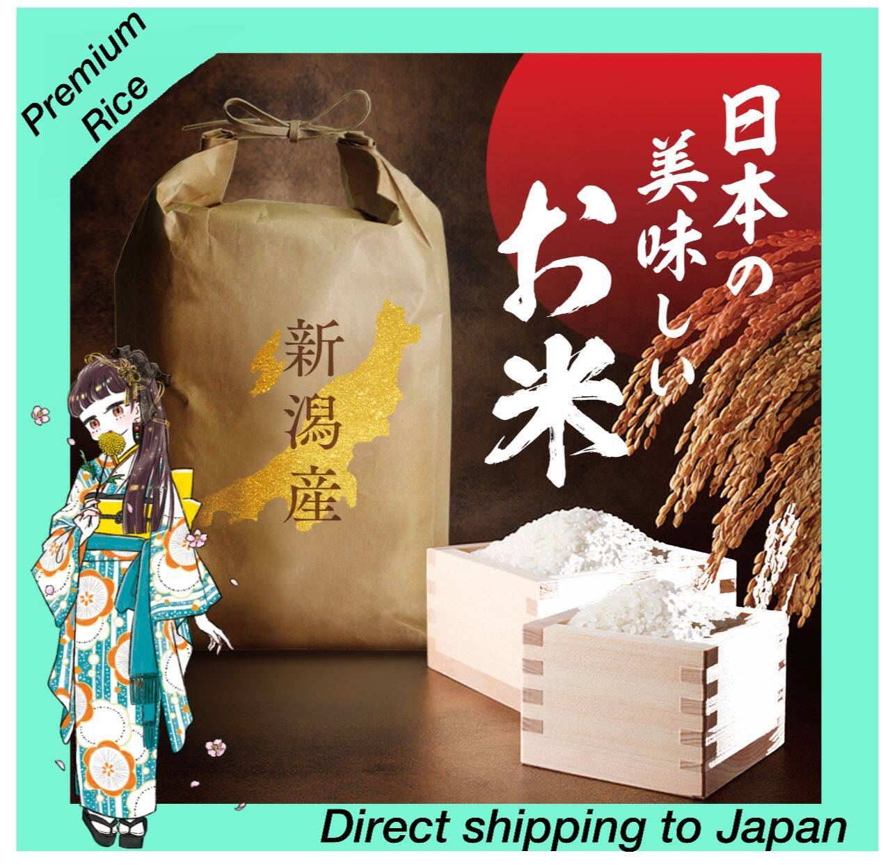 [1kg]Japanese rice, new rice, high-grade rice Koshihikari from Minami ...