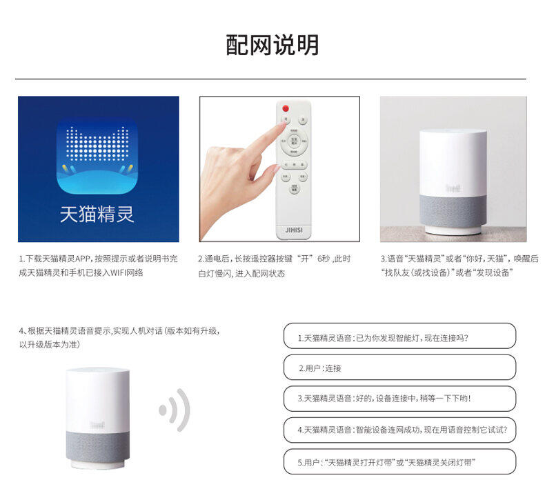 Đèn Led Tmall ELF Đèn Led Ba Màu Đổi Màu Thông Minh Đèn Ống Phòng Khách Treo Trần Điều Khiển Từ ...