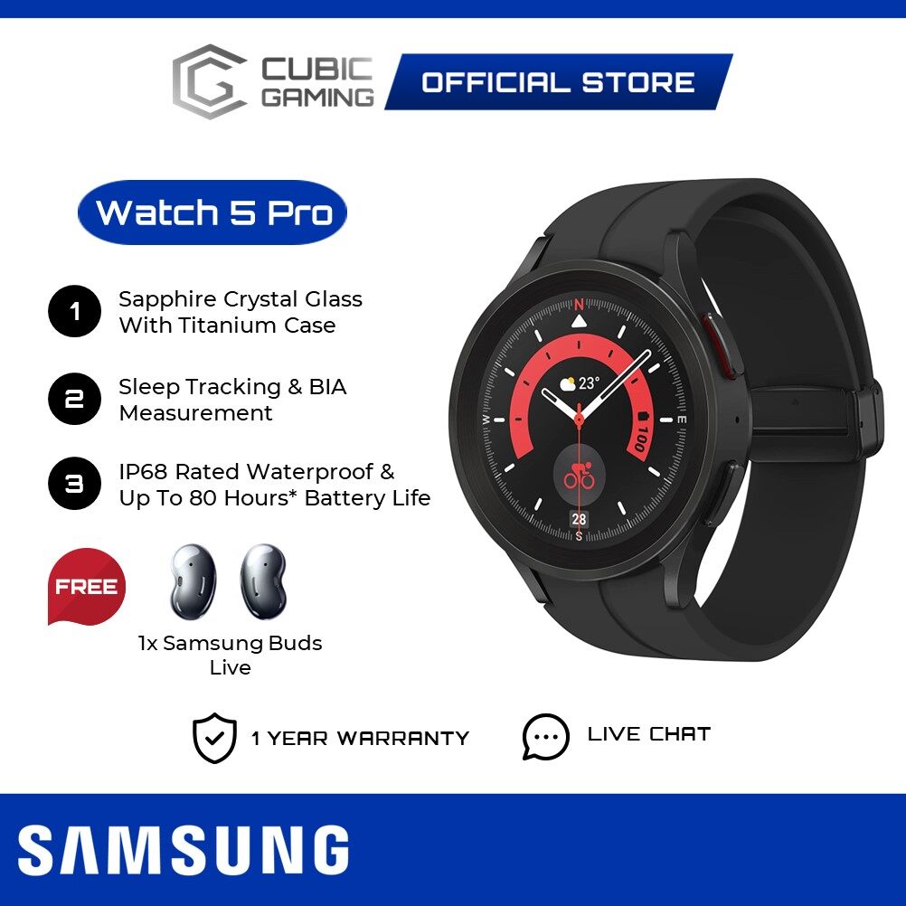 Spesifikasi dan harga Samsung Galaxy Watch 5 Pro Bluetooth di Malaysia ...