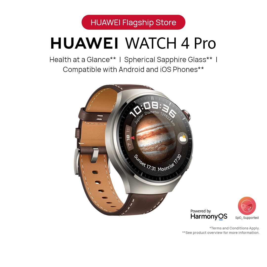 Spesifikasi dan harga Huawei Watch 4 Pro di Malaysia - TechNave BM