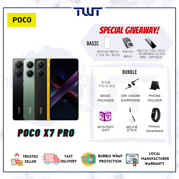 Poco X7 Pro Price in Malaysia & Specs - RM1440 | TechNave