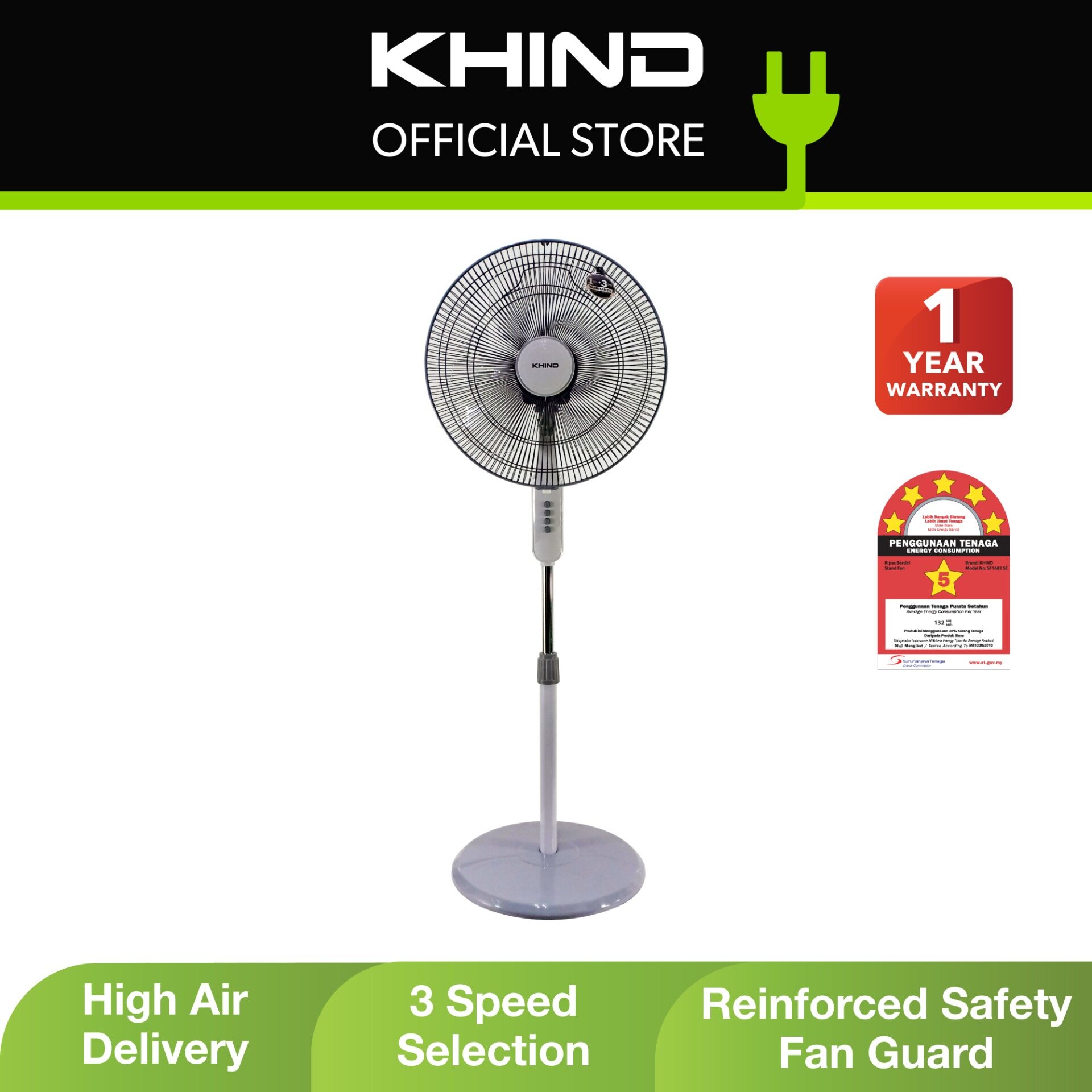 Shop Latest Khind Stand Fan Motor online | Lazada.com.my